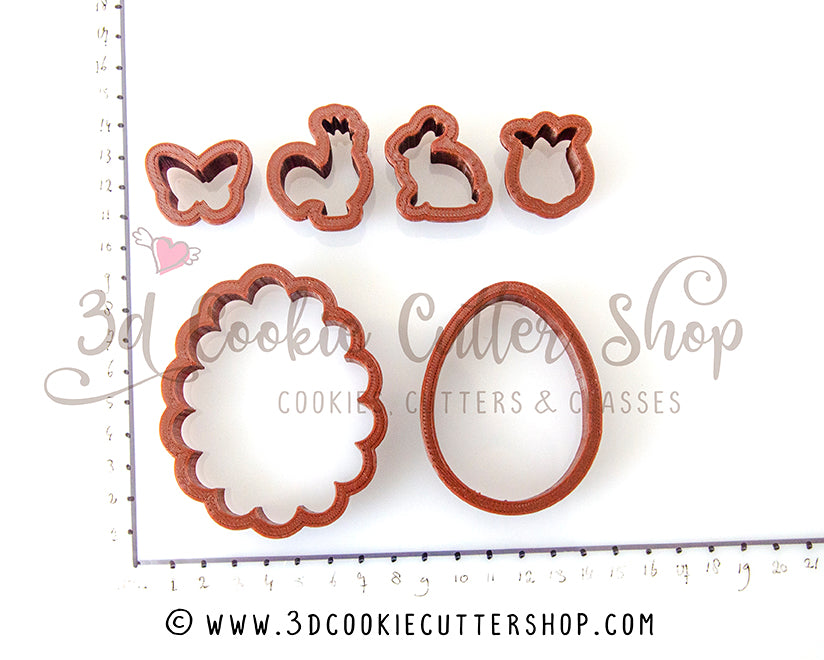 Easter Linzer Cookies Cutter Set + COOKIE RECIPE | Easter Egg Sandwich – 3D Cookie Cutter Shop