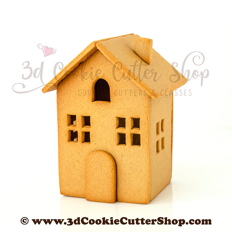 Tall & Straight Gingerbread House Cookie Cutter Set | Gingerbread Hous ...