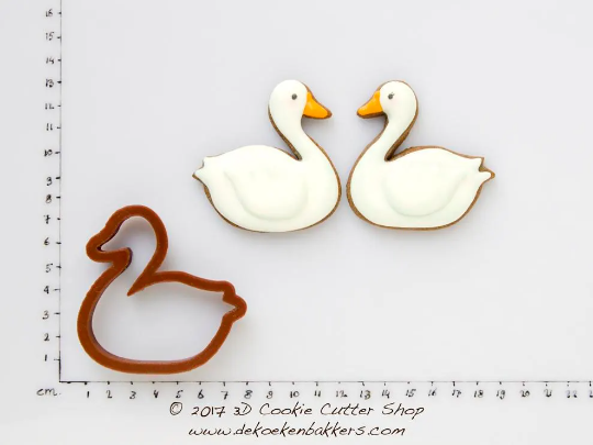 Goose Cookie Cutter – 3D Cookie Cutter Shop